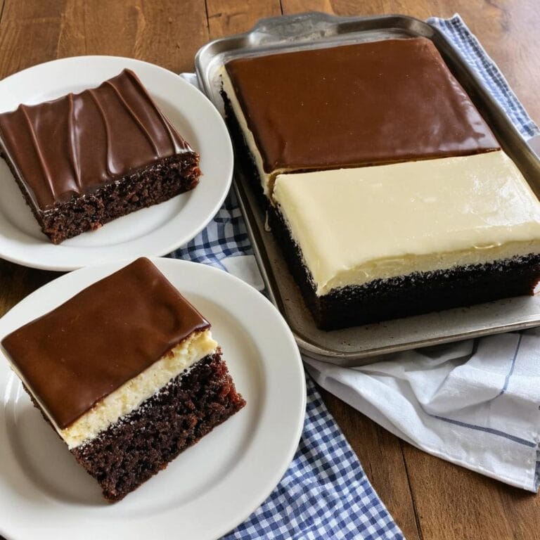 The difference between a sheet cake and a regular cake?